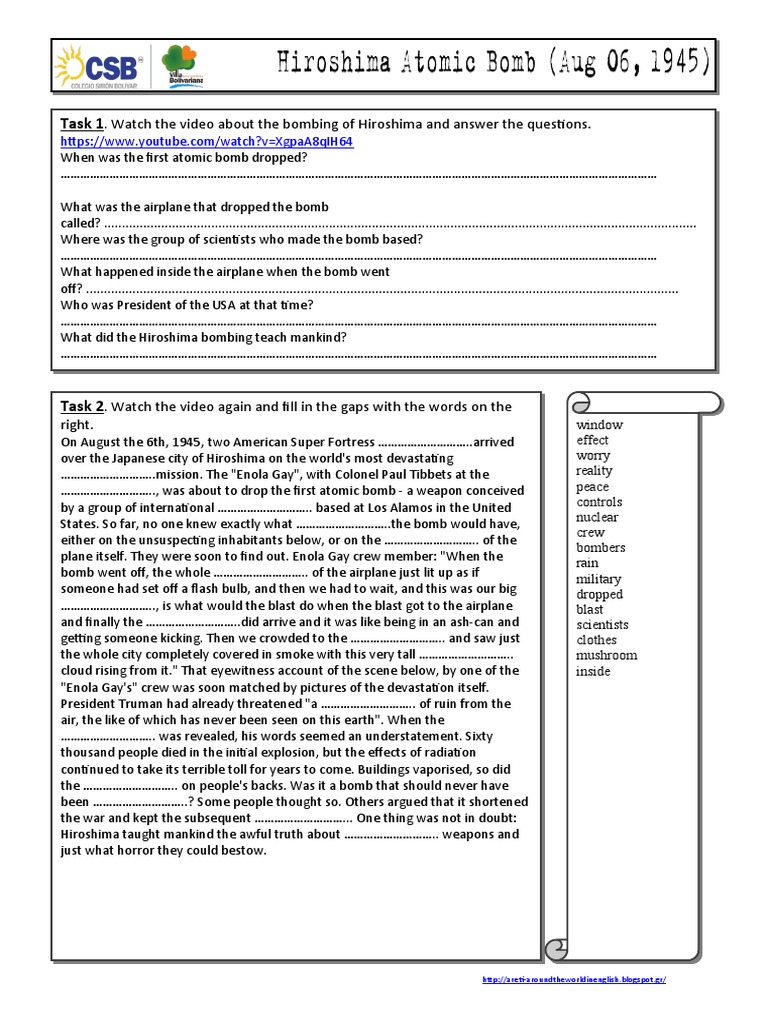 Hiroshimaatomicbombaug 061945 | PDF | Atomic Bombings Of Hiroshima And ...