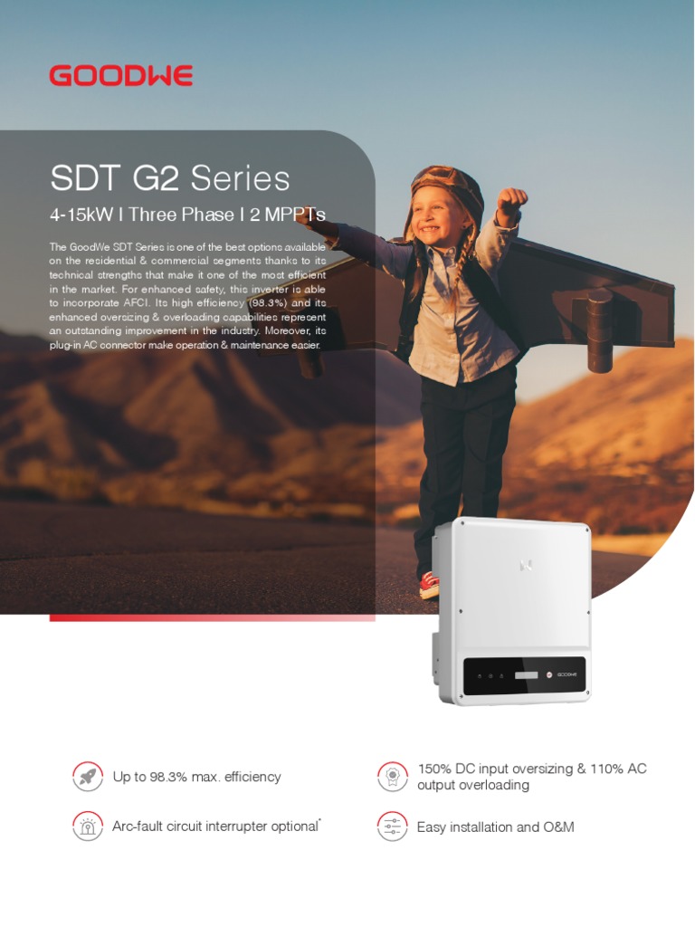 GW - SDT G2 4-15K - Datasheet-EN PDF | PDF | Alternating Current ...