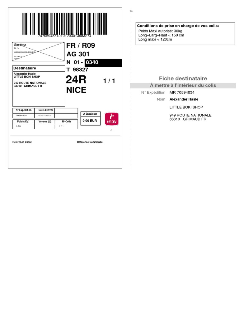 StickerMR 70594834 PDF | PDF