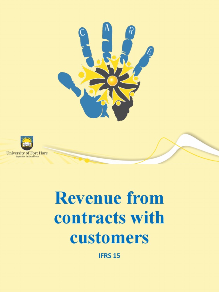IFRS 15 Revenue From Contracts With Customers | PDF | Income ...