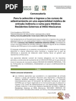 Convocatoria EFISER 2026 | PDF