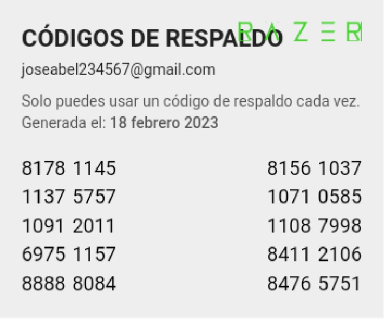 Razer Id Codes 1676752623580 | PDF