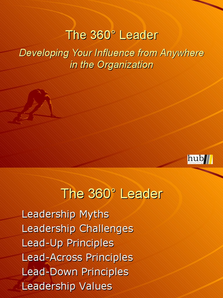 The 360 Leader | PDF | Emergence | Leadership
