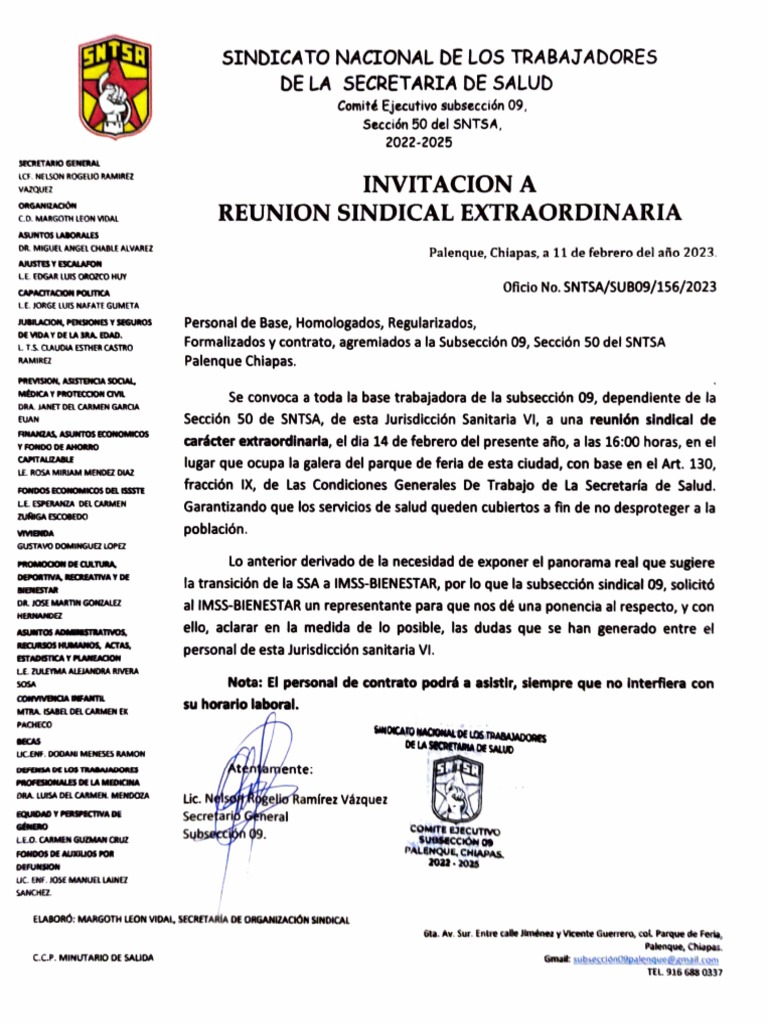 Invitación A Reunión PDF | PDF