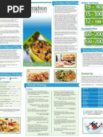Laurier Food Services Meal Plan Brochure | PDF | Meal | Menu