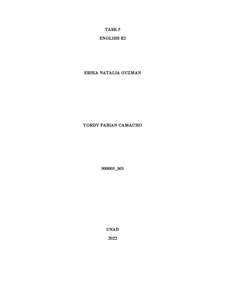Task5 Erika Guzman PDF | PDF