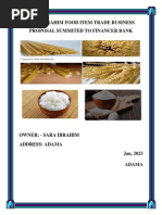 Muley Addisu Import Export BUSINESS PLAN F | PDF | Procurement | Marketing