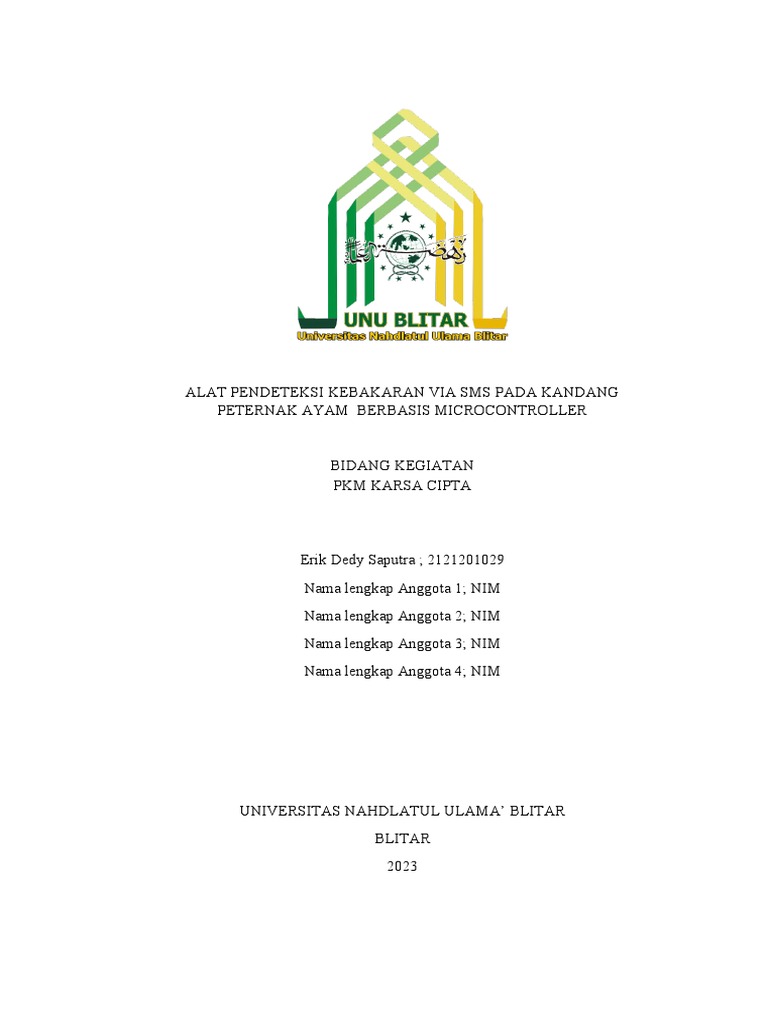 6.template Proposal PKM KC | PDF