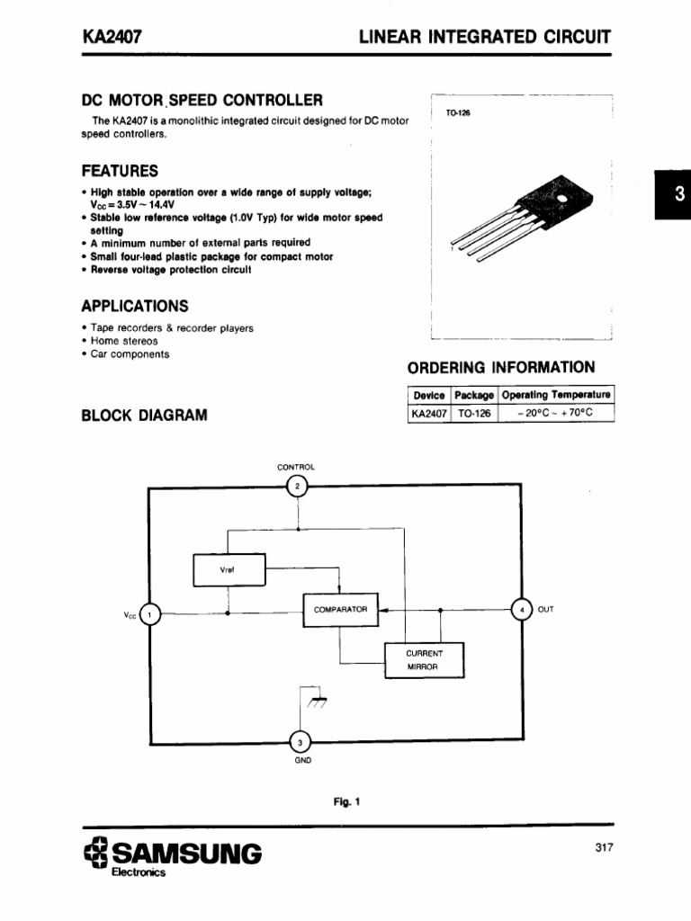 14v DC Motor Speed Controller | PDF