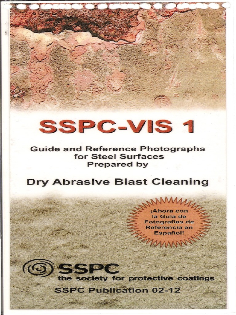 SSPC-VIS 1 Guía Fotográf - DRY ABRASIVE BLAST CLEANING) PDF | PDF
