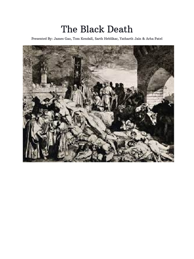 Yatharth Jain - The Black Death Magazine | PDF | Black Death | Epidemiology