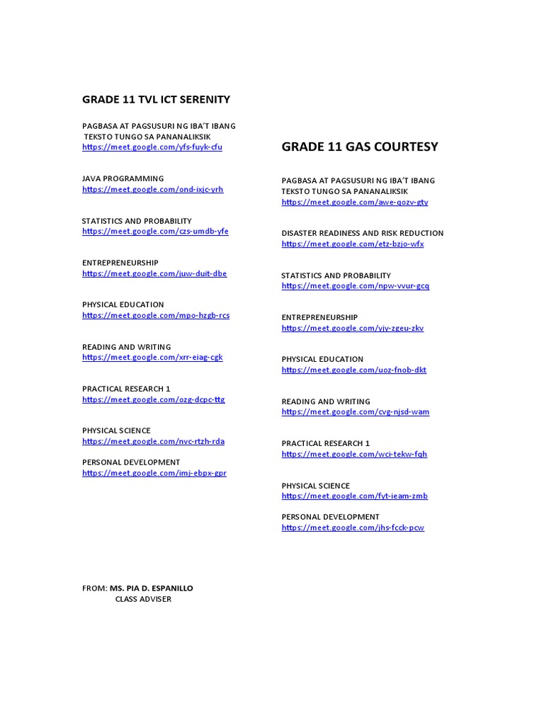 Grade 11 TVL Ict Serenity | PDF