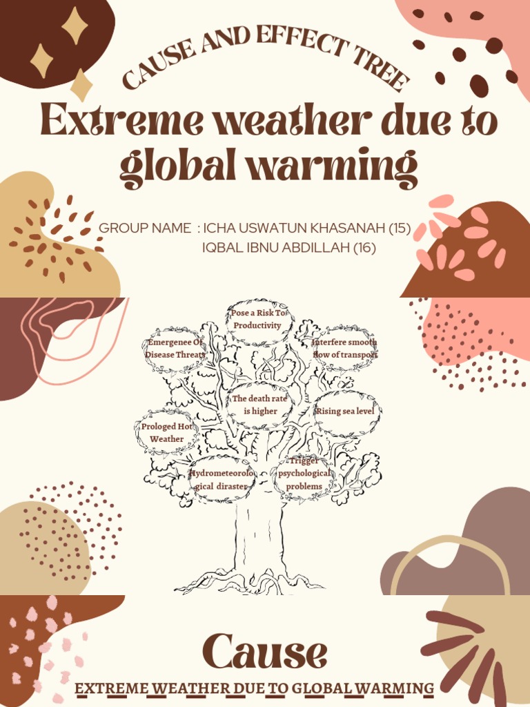 Cause Effect Tree PDF | PDF | Extreme Weather | Natural Disasters