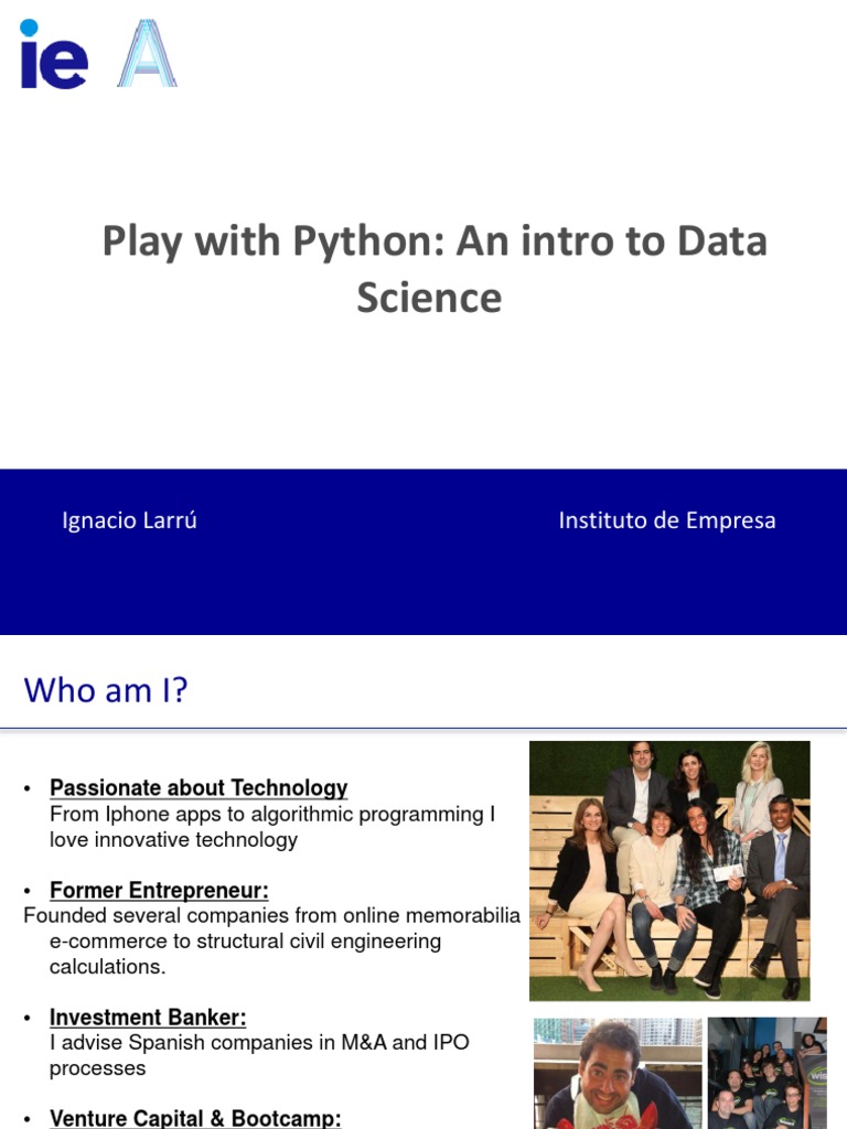 Play With Python - An Intro To Data Science | PDF | Variable (Computer ... Play With Python - An Intro To Data Science | PDF | Variable (Computer ...