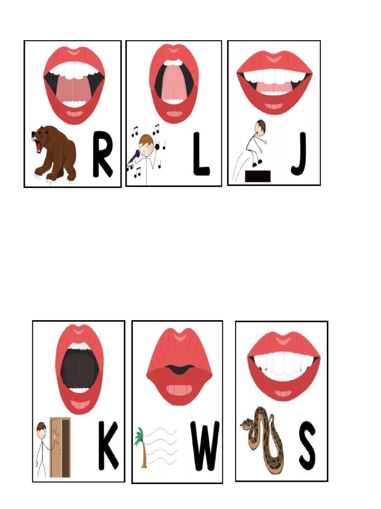 Abecedario Con Fonemas | PDF