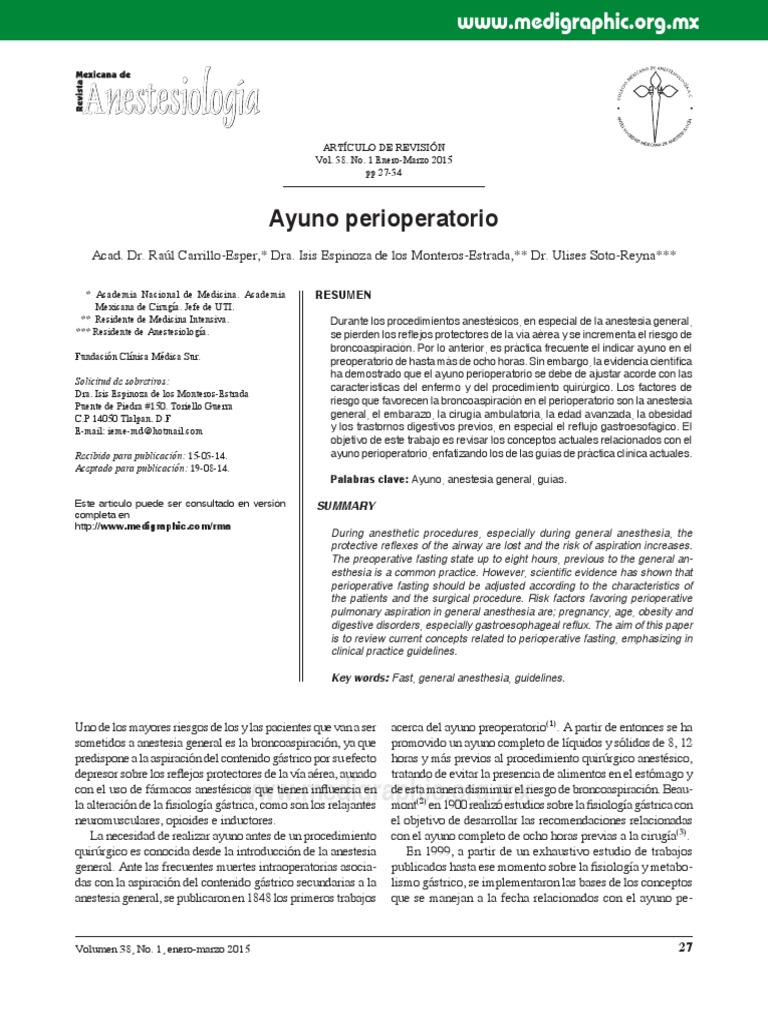 Ayuno | PDF | Estómago | Gastroenterología