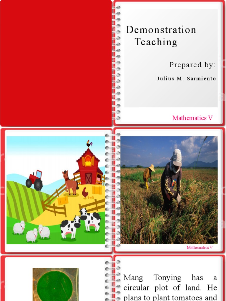 Area of A CIRCLE - MATH 5 | PDF | Area | Metrology