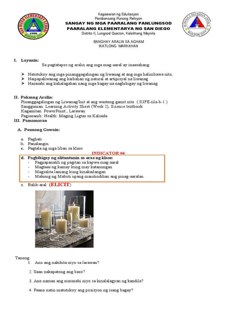 Co DLP Science 3 Revised | PDF