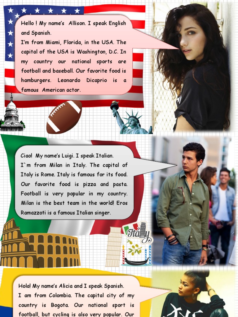 Countries and Nationalities Overview | PDF | Foreign Language Studies