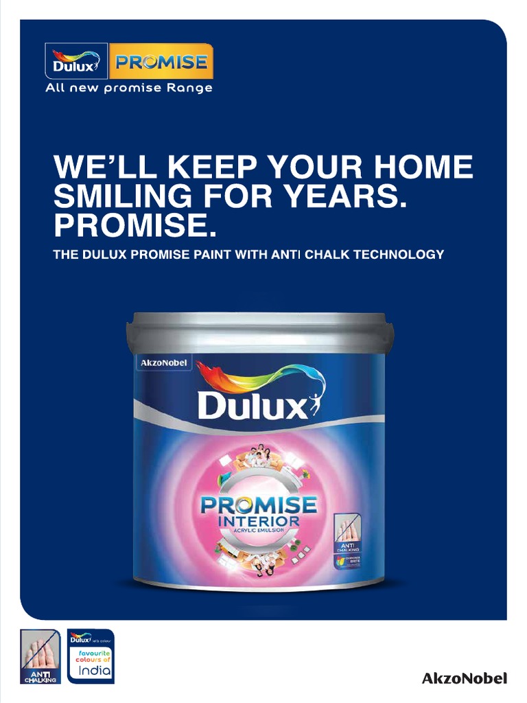 Dulux Promise Interior Paints PDF | PDF