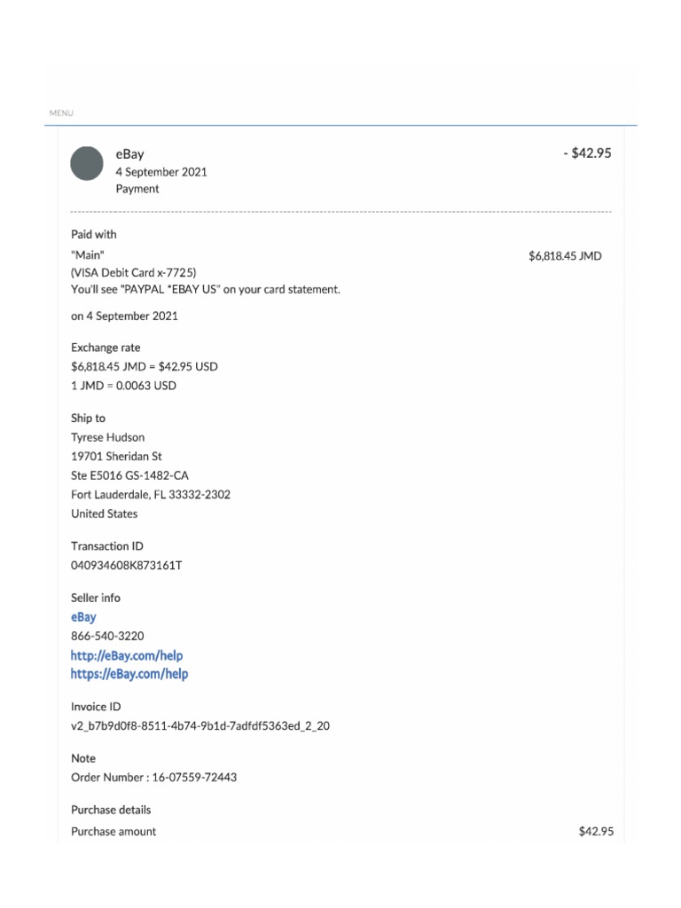 Razer Kraken X Invoice | PDF