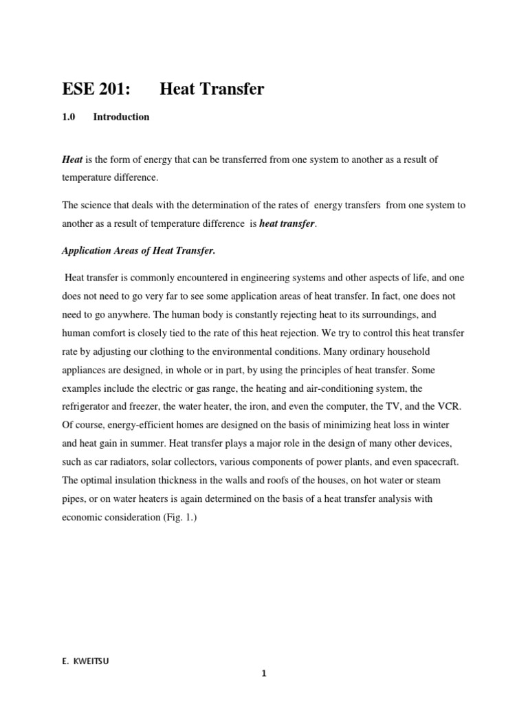 Heat Transfer - Lecture Notes 2023 - 122022 PDF | PDF | Heat Transfer ...