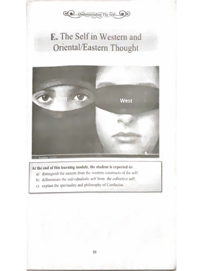 Eastern vs. Western Self Constructs | PDF | Ātman (Hinduism) | Soul