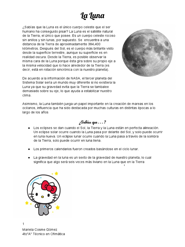 La Luna | PDF