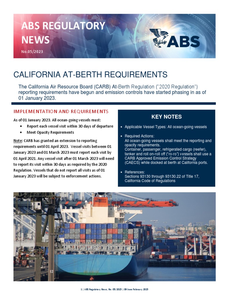 ABS Regulatory Update | PDF | Oil Tanker | Ships ABS Regulatory Update | PDF | Oil Tanker | Ships