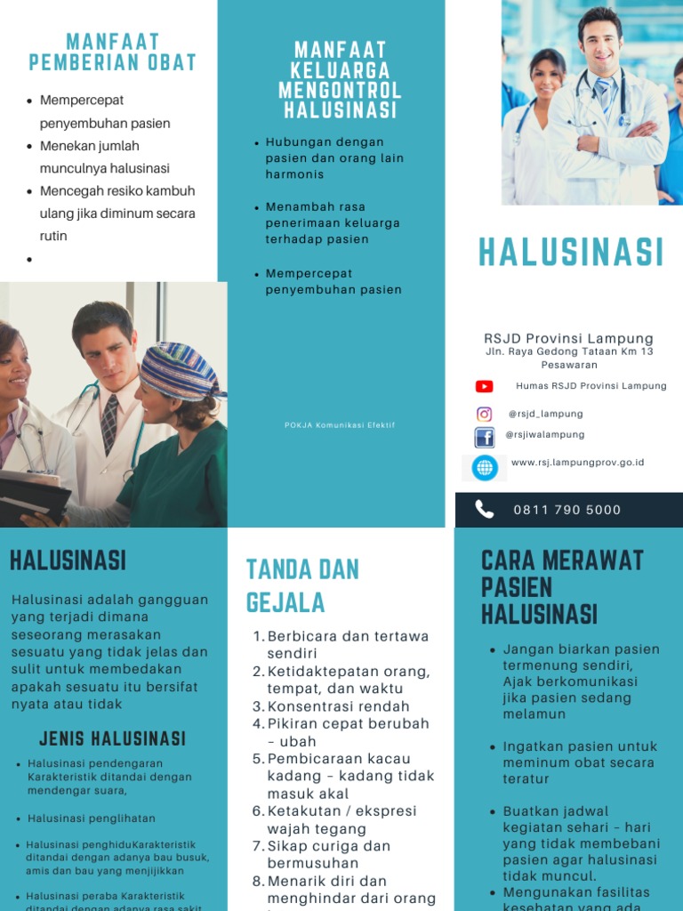 Leaflet Halusinasi PDF | PDF