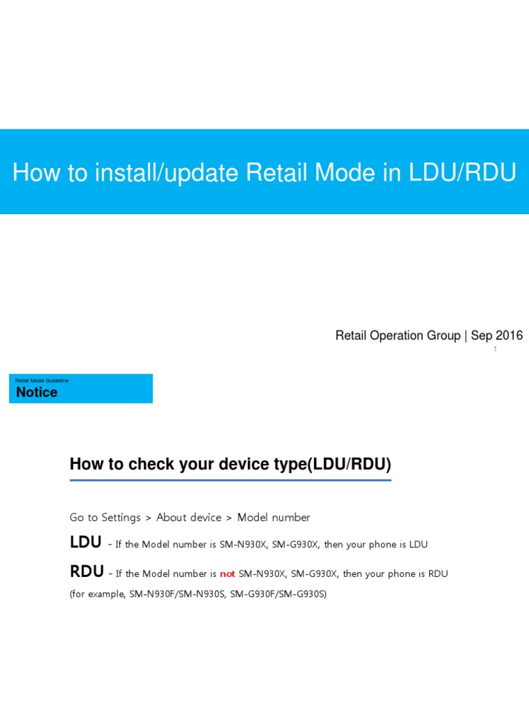 Retail Mode Installation Guide Common | PDF | Computer File | Computing