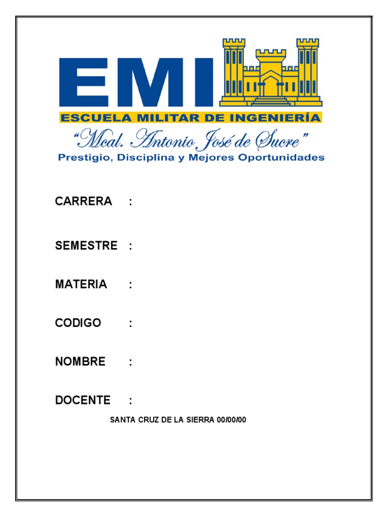 CARATULA EMI (1).docx | PDF