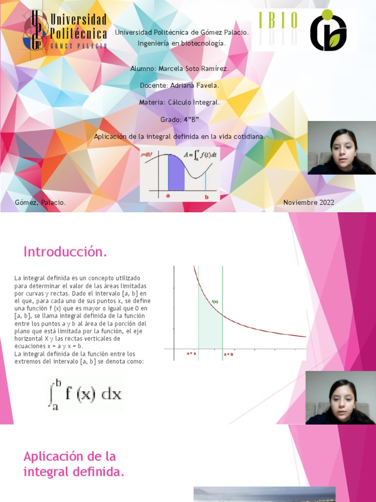 Aplicaciones de la Integral Definida | PDF | Integral | Función ...