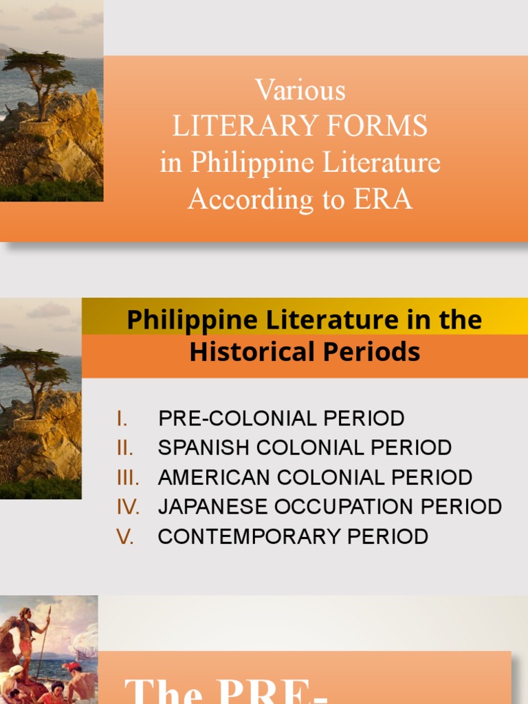 Philippine Literature Era | PDF | Tagalog Language | Philippines
