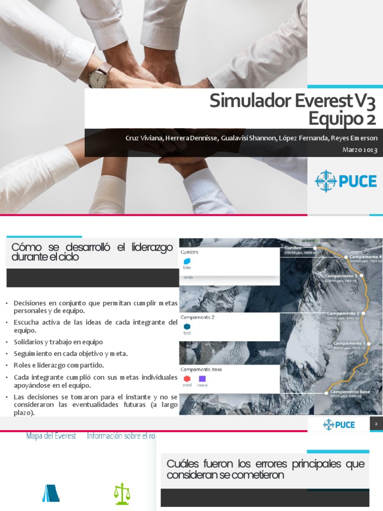 Simulador Everest V3 - Equipo 2 | PDF | Liderazgo