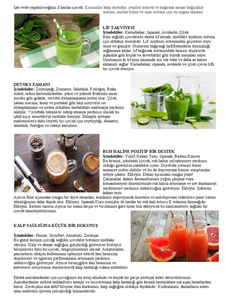 8 Harika İçeçek | PDF