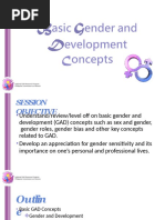 Basic Concepts of Gender and Development | PDF | Gender | Gender Studies