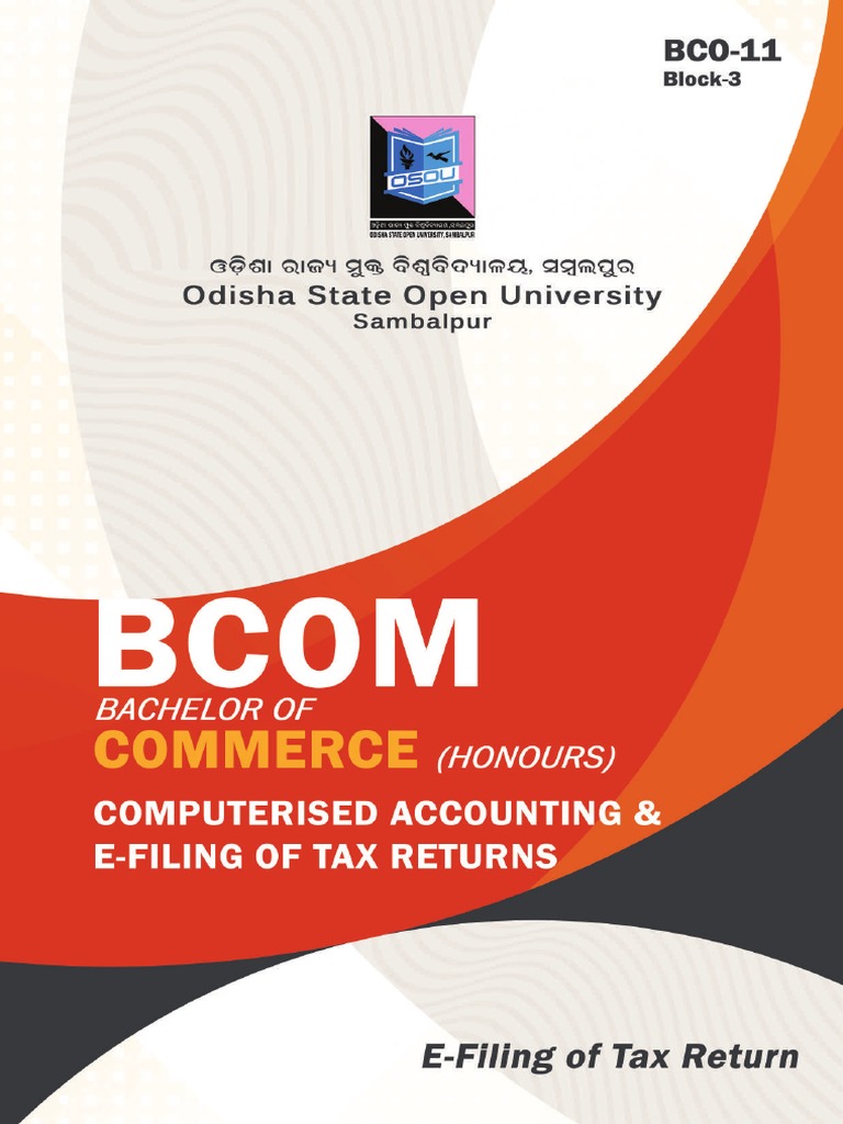 E-Filing Income Tax Returns Guide | PDF | Tax Deduction | Taxes