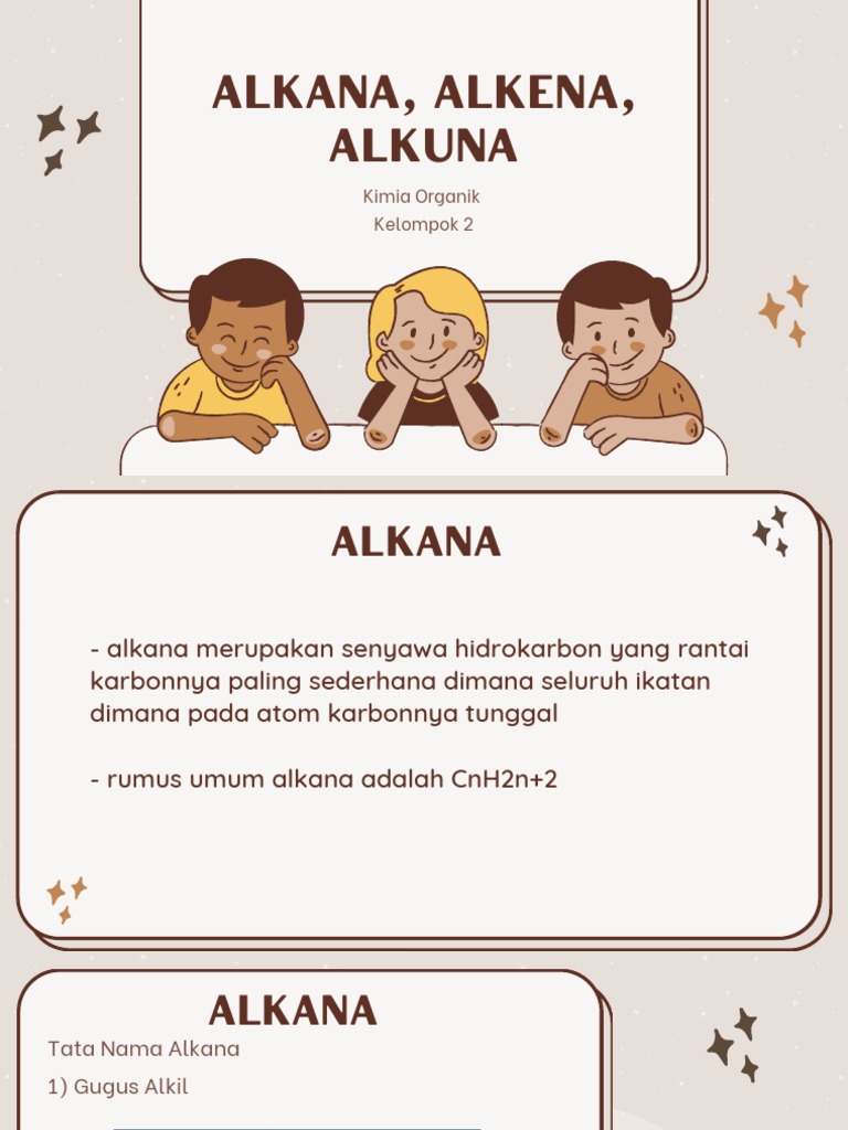 PPT ALKANA ALKENA ALKUNA | PDF