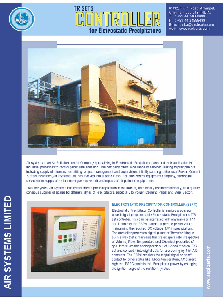 Upgrading Electrostatic Precipitator Controllers to Improve Efficiency ...