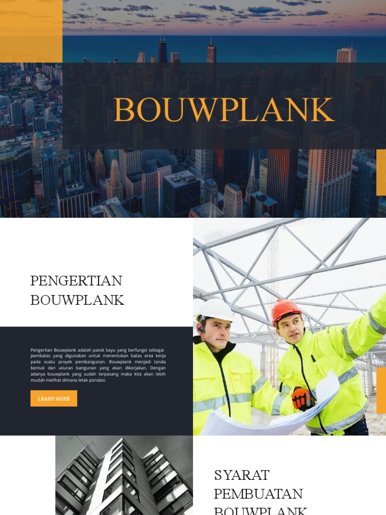Panduan Pemasangan Bouwplank | PDF