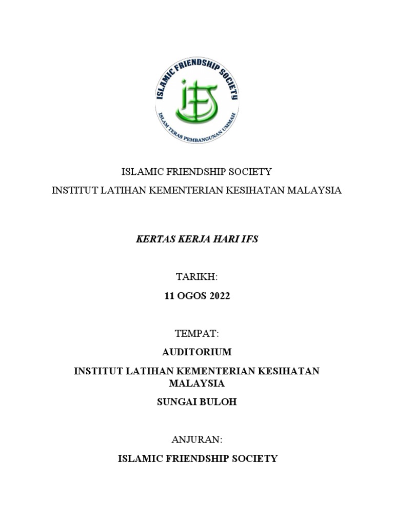 Proposal Hari Ifs Jul 2022 | PDF