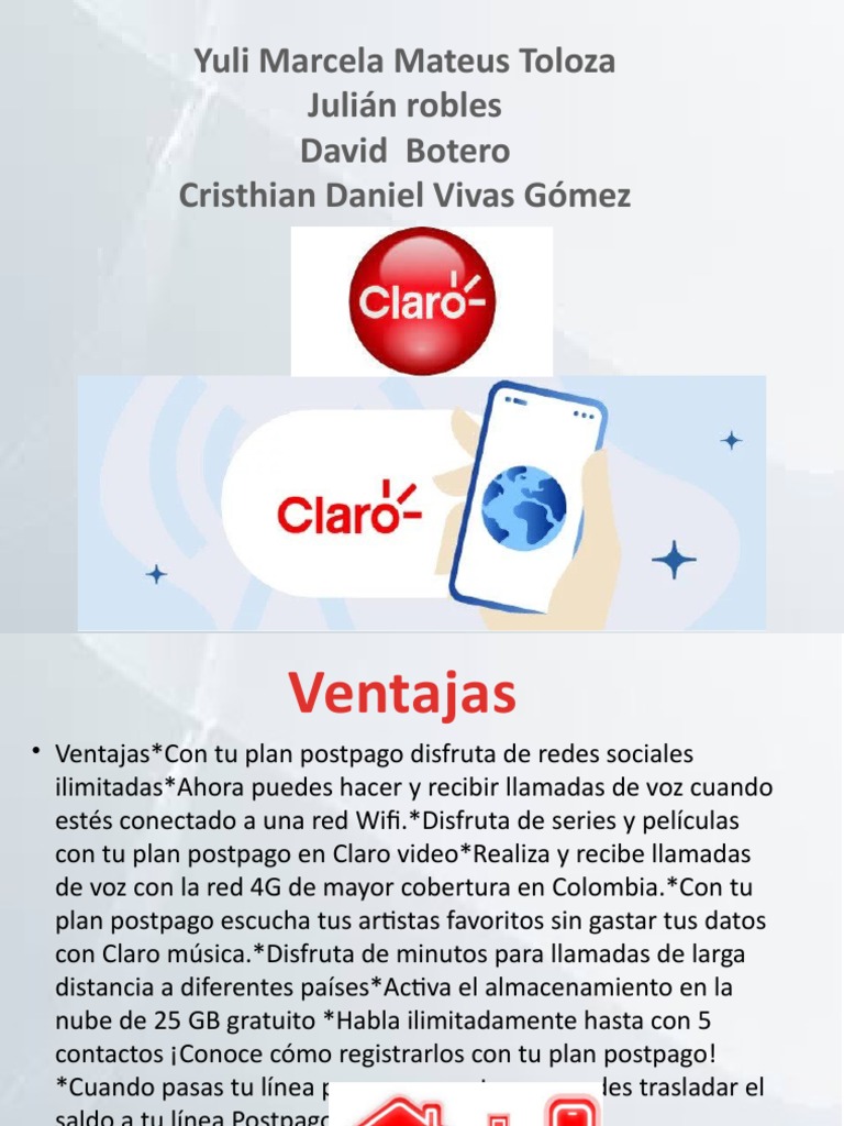 Presentación Claro | PDF