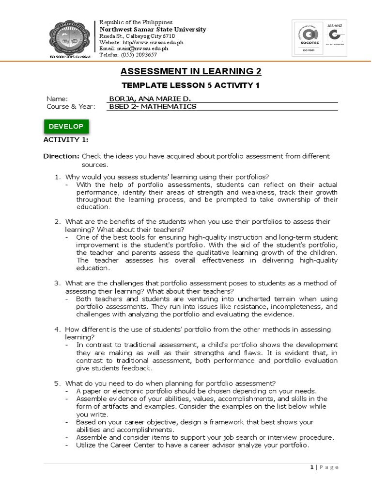 PROF ED 8 - 9 - 10 MODULE 2 LESSON 5 Template | PDF | Teachers | Learning