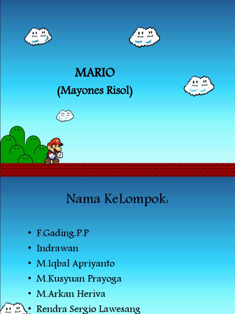 MAKALAH MARIO | PDF