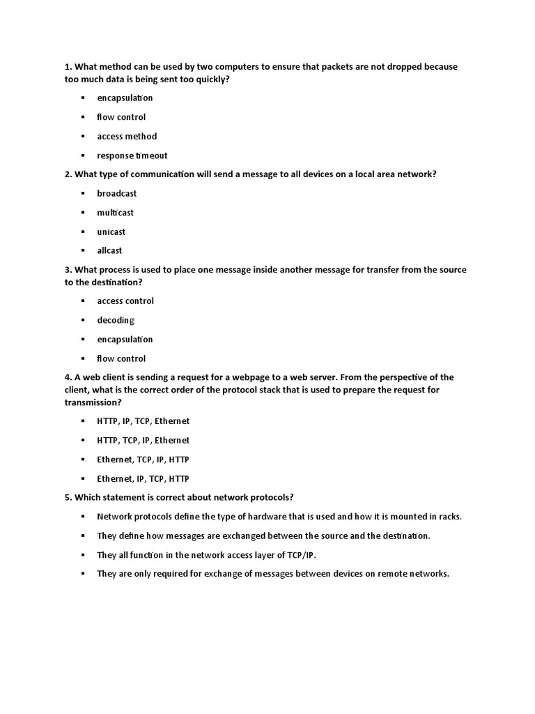 3 | PDF | Internet Protocol Suite | Osi Model