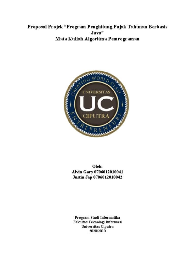 Proposal Projek Alpro | PDF