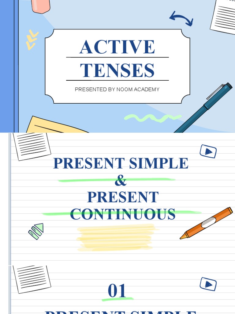 Presen Simple Present Cont | PDF | Grammatical Tense | Verb