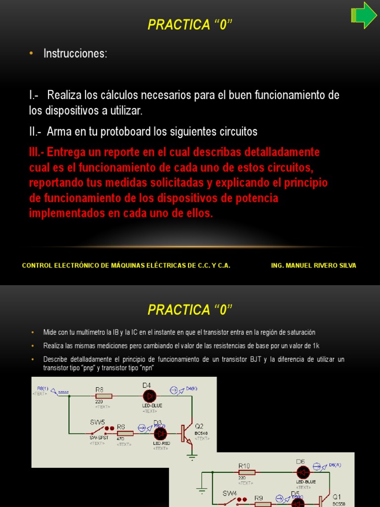 P0_ | PDF | Electrónica | Transistor