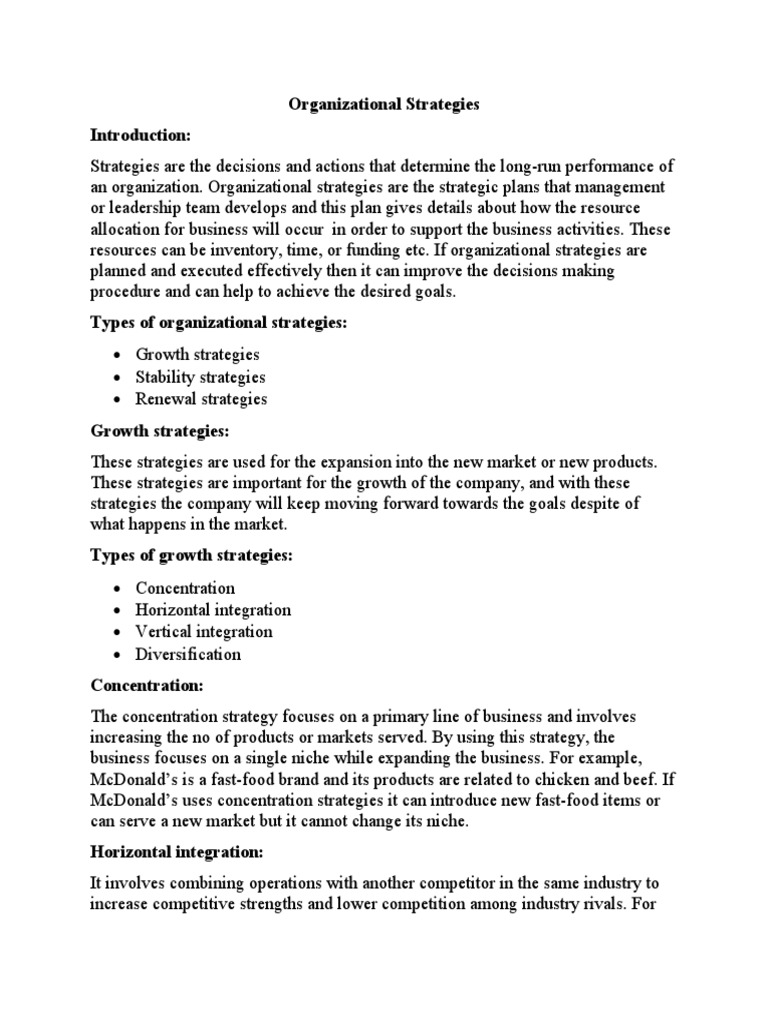 A Comprehensive Guide to Organizational Growth, Stability, and Renewal ...